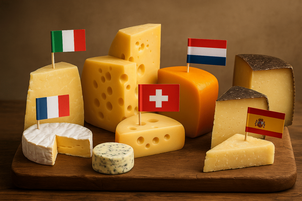 Cheese Around the World: Famous Countries and Their Signature Cheeses 🧀 ...